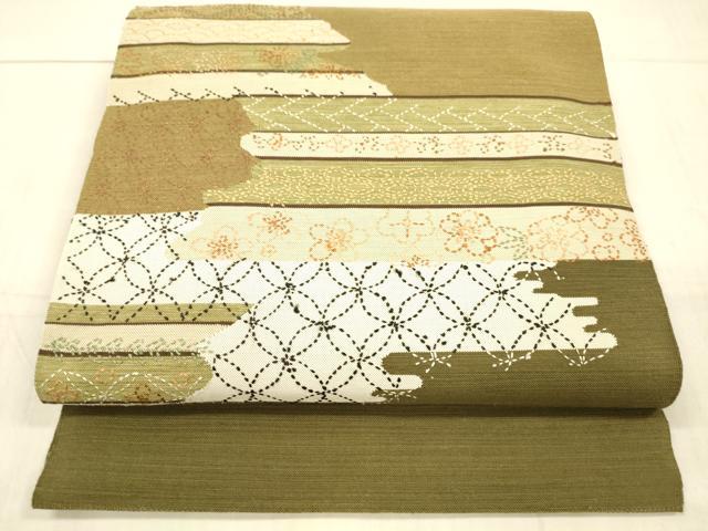 ■■■　サイズ　■■■ 長さ 356cm 幅 30cm程 ■■■　商品詳細　■■■ 【正絹】 状態は締めてはおりますが 特に目立ったシミ汚れなどもなく大変良い状態です。 大変上質な逸品になります。 お安く出品致しますので、是非この機会にいか...