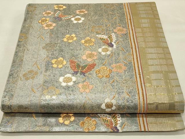 ■■■　サイズ　■■■ 長さ 436cm 幅 31cm程 ■■■　商品詳細　■■■ 【正絹・芯なし】 詳細に関しましては、画像をご確認ください。 大変上質な逸品になります。 お安く出品致しますので、是非この機会にいかがでしょうか？ ■■■　...