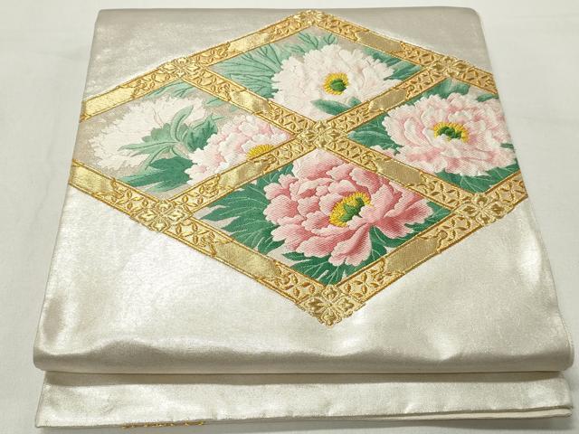 ■■■　サイズ　■■■ 長さ 442cm 幅 30.5cm程 ■■■　商品詳細　■■■ 【正絹】 詳細に関しましては、画像をご確認ください。 大変上質な逸品になります。 お安く出品致しますので、是非この機会にいかがでしょうか？ ※汚れ等に関...