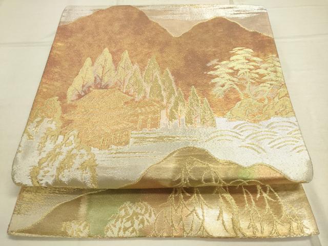 ■■■　サイズ　■■■ 長さ 416cm 幅 30cm程 ■■■　商品詳細　■■■ 【正絹・芯なし】 詳細に関しましては、画像をご確認ください。 大変上質な逸品になります。 お安く出品致しますので、是非この機会にいかがでしょうか？ ■■■　...