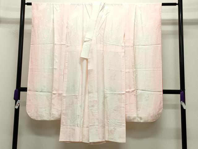 ■■■　サイズ　■■■ 身丈 121.5cm（肩から） 裄丈 63cm 袖丈 103.5cm　縫込み 4.5cm 袖幅 32.5cm 前幅 28cm 後幅 31.5cm 着物縫いこみ 内揚げ 5cm 裄 お袖側 約3cm　身頃側 約1.5c...