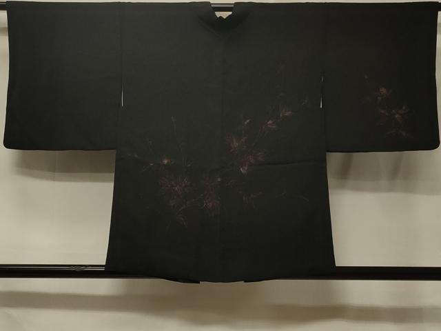 ■■■　サイズ　■■■ 身丈 77cm（肩から） 裄丈 63.5cm 袖丈 44cm　縫込み 5.5cm 袖幅 33cm 前幅 18.5cm 後幅 29cm 裄 お袖側 約2.5cm　身頃側 約1cm ■■■　商品詳細　■■■ 【正絹】 状...