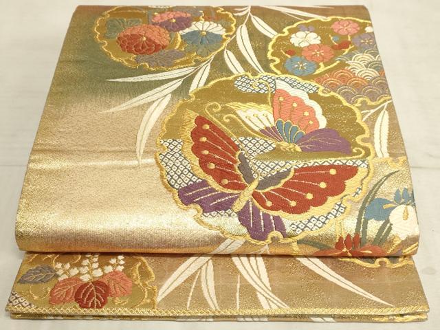 ■■■　サイズ　■■■ 長さ 432cm 幅 31cm程 ■■■　商品詳細　■■■ 【正絹・関西仕立て】 詳細に関しましては、画像をご確認ください。 大変上質な逸品になります。 お安く出品致しますので、是非この機会にいかがでしょうか？ ※汚...