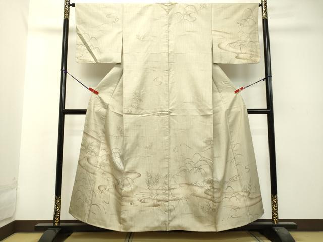 ■■■　サイズ　■■■ 身丈 155cm（肩から） 裄丈 65cm 袖丈 45cm　縫込み 8cm 袖幅 32.5cm 前幅 23cm 後幅 30.5cm 着物縫いこみ 内揚げ 12cm 裄 お袖側 約4.5cm　身頃側 約3.5cm ■■...