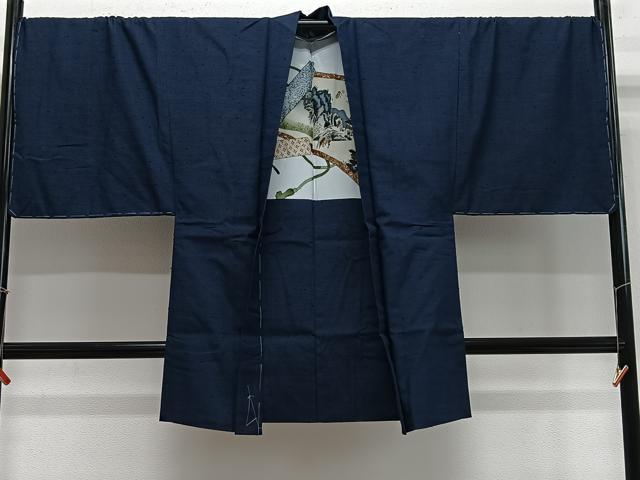 ■■■　サイズ　■■■ 身丈 93cm（肩から） 裄丈 73cm 袖丈 47.5cm　縫込み 4.5cm 袖幅 37.5cm 前幅 20cm 後幅 31cm 裄 お袖側 約2cm　身頃側 約3cm ■■■　商品詳細　■■■ 【正絹・未使用】...