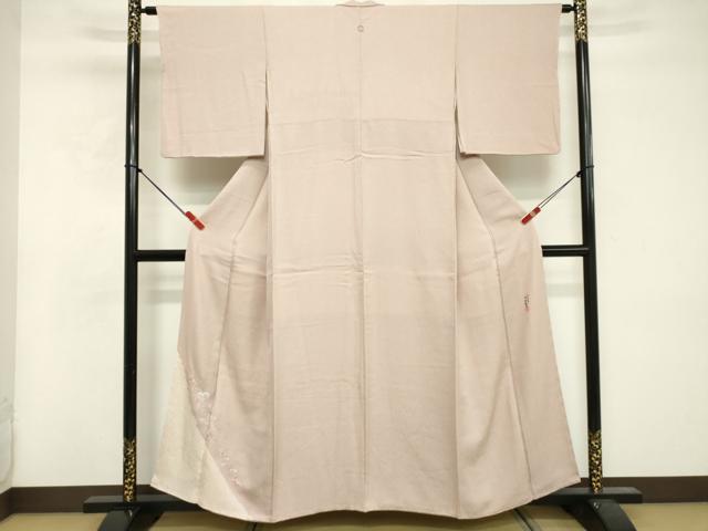 ■■■　サイズ　■■■ 身丈 156cm（肩から） 裄丈 63cm 袖丈 49cm　縫込み 6cm 袖幅 32cm 前幅 24cm 後幅 29cm 着物縫いこみ 内揚げ 7cm 裄 お袖側 約3cm　身頃側 約3cm ■■■　商品詳細　■■...