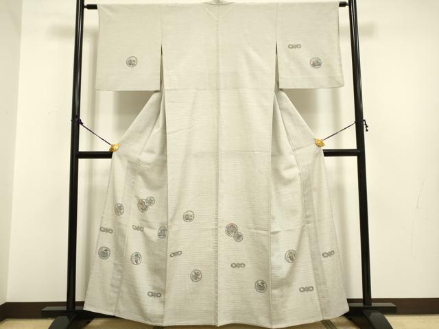 ■■■　サイズ　■■■ 身丈 159cm（肩から） 裄丈 62cm 袖丈 46cm　縫込み 5.5cm 袖幅 31.5cm 前幅 23cm 後幅 27cm 着物縫いこみ 内揚げ 8.5cm 裄 お袖側 約2cm　身頃側 約3.5cm ■■■...