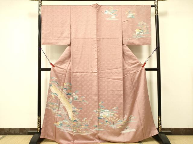 ■■■　サイズ　■■■ 身丈 156cm（肩から） 裄丈 67cm 袖丈 50cm　縫込み 5cm 袖幅 54cm 前幅 26cm 後幅 30cm 着物縫いこみ 内揚げ 3cm 裄 お袖側 約1cm　身頃側 約1cm ■■■　商品詳細　■■...