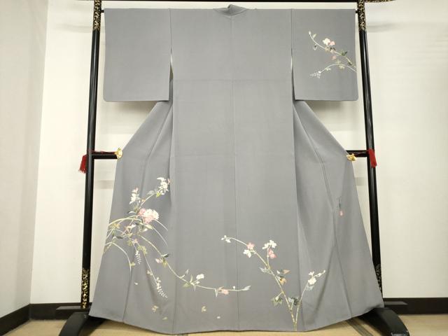 ■■■　サイズ　■■■ 身丈 163cm（肩から） 裄丈 67cm 袖丈 52cm　縫込み 6cm 袖幅 34cm 前幅 24cm 後幅 31cm 着物縫いこみ 内揚げ 5cm 裄 お袖側 約1cm　身頃側 約1cm ■■■　商品詳細　■■...