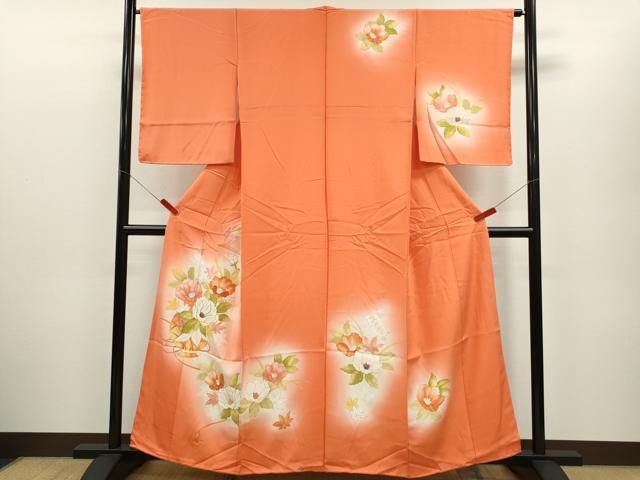 ■■■　サイズ　■■■ 身丈 158cm（肩から） 裄丈 65.5cm 袖丈 55cm　縫込み 7.5cm 袖幅 33.5cm 前幅 22.5cm 後幅 28.5cm 着物縫いこみ 内揚げ 2.5cm 裄 お袖側 約2cm　身頃側 約3cm...