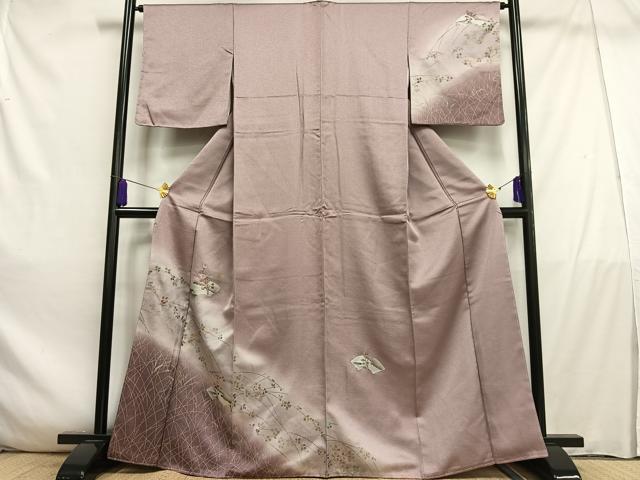 ■■■　サイズ　■■■ 身丈 164cm（肩から） 裄丈 64cm 袖丈 49cm　縫込み 6cm 袖幅 32cm 前幅 23cm 後幅 31cm 着物縫いこみ 内揚げ 9cm 裄 お袖側 約2cm　身頃側 約1cm ■■■　商品詳細　■■...