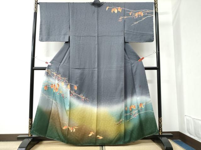 ■■■　サイズ　■■■ 身丈 160cm（肩から） 裄丈 67cm 袖丈 48cm　縫込み 4cm 袖幅 34cm 前幅 25cm 後幅 30.5cm 着物縫いこみ 内揚げ 5.5cm 裄 お袖側 約3cm　身頃側 約3cm ■■■　商品詳...