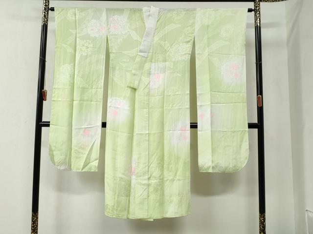 ■■■　サイズ　■■■ 身丈 134cm（肩から） 裄丈 67.5cm 袖丈 107cm　縫込み 4cm 袖幅 34.5cm 前幅 29cm 後幅 33cm 着物縫いこみ 内揚げ 7cm 裄 お袖側 約2cm　身頃側 約0cm ■■■　商品...