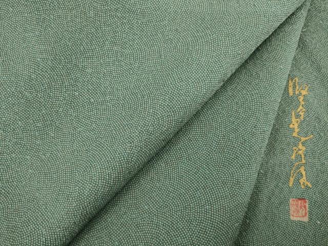 ■■■　サイズ　■■■ 身丈 161cm（肩から） 裄丈 67.5cm 袖丈 49cm　縫込み 6.5cm 袖幅 35cm 前幅 27cm 後幅 31cm 着物縫いこみ 内揚げ 8cm 裄 お袖側 約1.5cm　身頃側 約3cm ■■■　商...