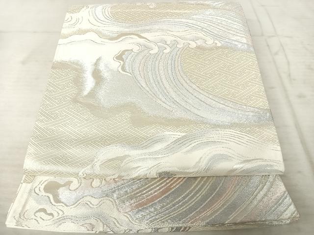 ■■■　サイズ　■■■ 長さ 436cm 幅 30cm程 ■■■　商品詳細　■■■ 【正絹・芯なし】 詳細に関しましては、画像をご確認ください。 大変上質な逸品になります。 お安く出品致しますので、是非この機会にいかがでしょうか？ ■■■　...