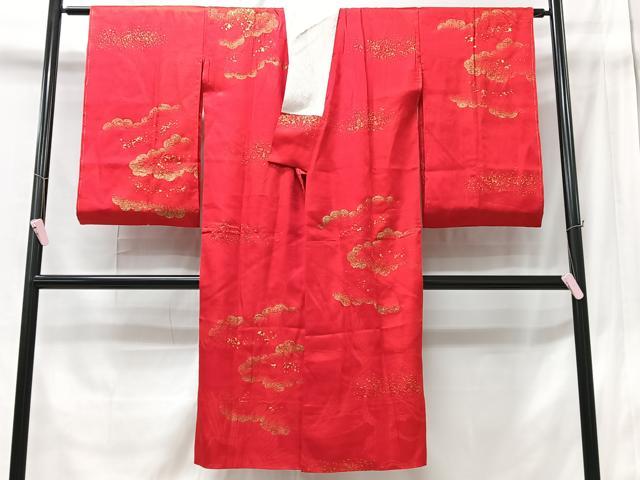 ■■■　サイズ　■■■ 身丈 123cm（肩から） 裄丈 61.5cm 袖丈 64cm　縫込み 3.5cm 袖幅 32cm 前幅 34.5cm 後幅 29cm 着物縫いこみ 内揚げ 0cm 裄 お袖側 約4cm　身頃側 約2cm ■■■　商...