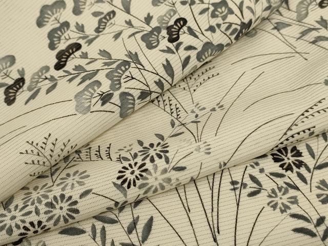 ■■■　サイズ　■■■ 身丈 162cm（肩から） 裄丈 64.5cm 袖丈 46.5cm　縫込み 5cm 袖幅 32cm 前幅 24.5cm 後幅 29.5cm 着物縫いこみ 内揚げ 3.5cm 裄 お袖側 約3.5cm　身頃側 約2cm...