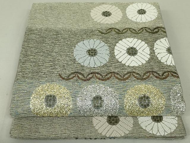 ■■■　サイズ　■■■ 長さ 436cm 幅 30.5cm程 ■■■　商品詳細　■■■ 【正絹】 状態は締めてはおりますが 特に目立ったシミ汚れなどもなく大変良い状態です。 大変上質な逸品になります。 お安く出品致しますので、是非この機会に...