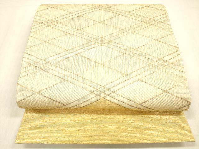 ■■■　サイズ　■■■ 長さ 432cm 幅 30.5cm程 ■■■　商品詳細　■■■ 【正絹】 状態は締めてはおりますが 特に目立ったシミ汚れなどもなく大変良い状態です。 大変上質な逸品になります。 お安く出品致しますので、是非この機会に...