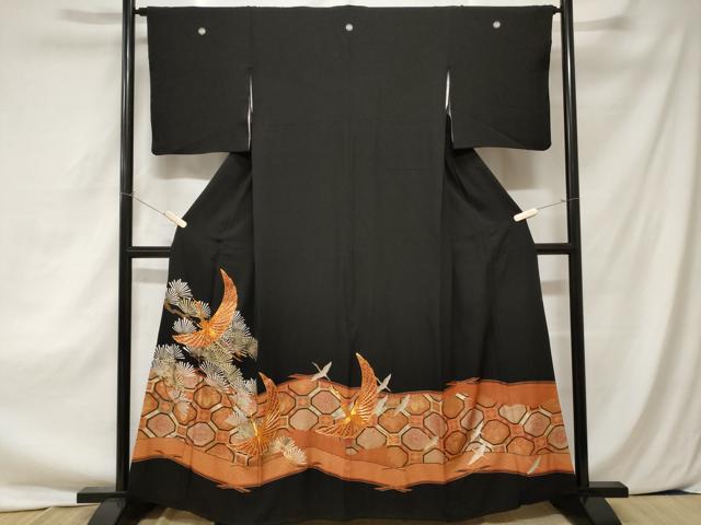 ■■■　サイズ　■■■ 身丈 160cm（肩から） 裄丈 64cm 袖丈 46cm　縫込み 3cm 袖幅 33cm 前幅 24cm 後幅 30cm 着物縫いこみ 内揚げ 3cm 裄 お袖側 約3cm　身頃側 約2cm ■■■　商品詳細　■■...