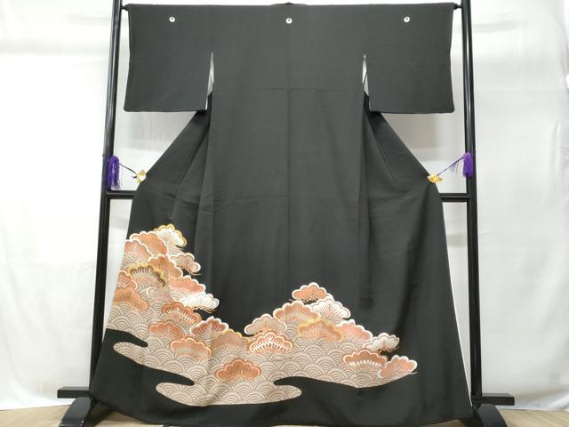 ■■■　サイズ　■■■ 身丈 165.5cm（肩から） 裄丈 66cm 袖丈 45cm　縫込み 5cm 袖幅 34cm 前幅 26.5cm 後幅 29.5cm 着物縫いこみ 内揚げ 1cm 裄 お袖側 約2.5cm　身頃側 約3.5cm ■...