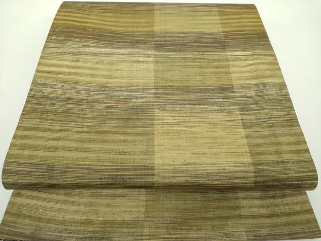 ■■■　サイズ　■■■ 長さ 446cm 幅 31.5cm程 ■■■　商品詳細　■■■ 【正絹・芯なし】 状態は締めてはおりますが 特に目立ったシミ汚れなどもなく大変良い状態です。 大変上質な逸品になります。 お安く出品致しますので、是非こ...