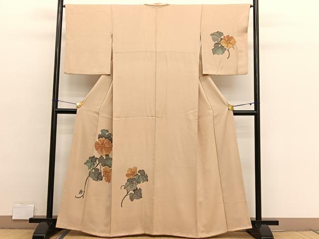 ■■■　サイズ　■■■ 身丈 161cm（肩から） 裄丈 66cm 袖丈 53cm　縫込み 1.5cm 袖幅 33.5cm 前幅 21.5cm 後幅 30cm 着物縫いこみ 内揚げ 0cm 裄 お袖側 約2cm　身頃側 約0cm ■■■　商...