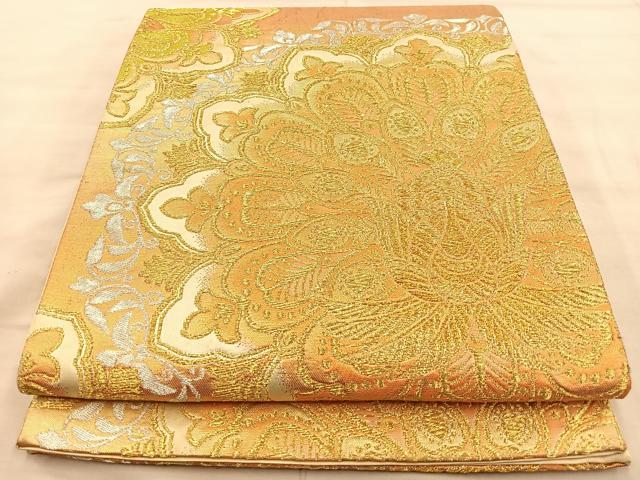■■■　サイズ　■■■ 長さ 428cm 幅 30.5cm程 ■■■　商品詳細　■■■ 【正絹・未仕立て】 詳細に関しましては、画像をご確認ください。 大変上質な逸品になります。 お安く出品致しますので、是非この機会にいかがでしょうか？ ■...