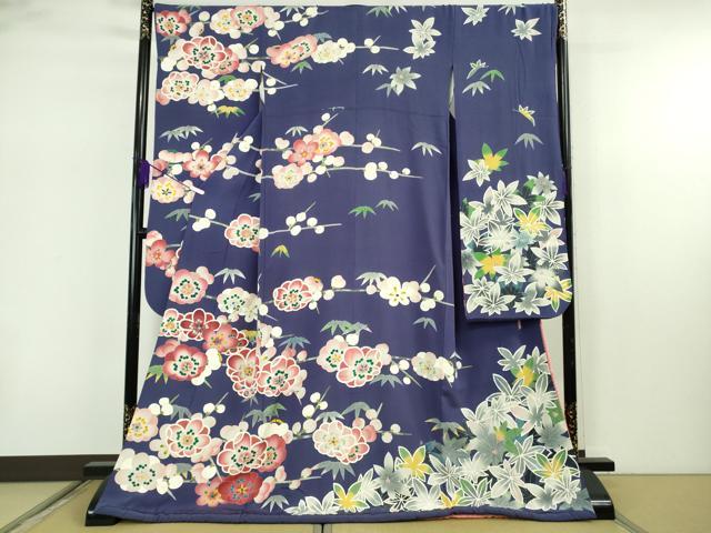 ■■■　サイズ　■■■ 身丈 171.5cm（肩から） 裄丈 69cm 袖丈 107cm 袖幅 35.5cm 前幅 25cm 後幅 30.5cm 着物縫いこみ 内揚げ 0cm 裄 お袖側 約 1.5cm　身頃側 約 0cm ■■■　商品詳細...