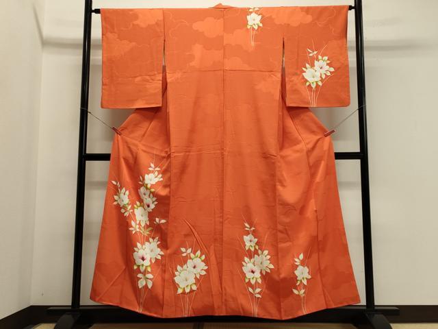 ■■■　サイズ　■■■ 身丈 156cm（肩から） 裄丈 64cm 袖丈 53.5cm　縫込み 5cm 袖幅 33cm 前幅 23cm 後幅 29cm 着物縫いこみ 内揚げ 3cm 裄 お袖側 約3.5cm　身頃側 約3cm ■■■　商品詳...