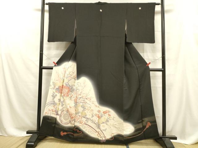 ■■■　サイズ　■■■ 身丈 161cm（肩から） 裄丈 61.5cm 袖丈 47.5cm　縫込み 6cm 袖幅 31.5cm 前幅 24cm 後幅 29cm 着物縫いこみ 内揚げ 10cm 裄 お袖側 約4cm　身頃側 約6.5cm ■■...