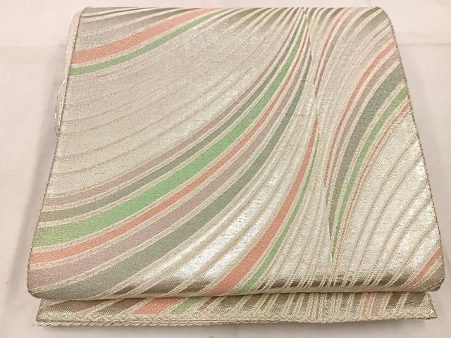 ■■■　サイズ　■■■ 長さ 444cm 幅 30.5cm程 ■■■　商品詳細　■■■ 【正絹・芯なし】 詳細に関しましては、画像をご確認ください。 大変上質な逸品になります。 お安く出品致しますので、是非この機会にいかがでしょうか？ ※汚...