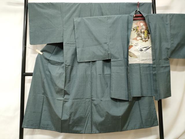 ■■■　サイズ　■■■ 【着物】 身丈 140.5cm（肩から） 裄丈 68cm 袖丈 47cm　縫込み 0cm 袖幅 36cm 前幅 24cm 後幅 30cm 着物縫いこみ 内揚げ 5cm 裄 お袖側 約2cm　身頃側 約4cm 【羽織】...