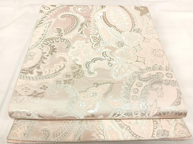 ■■■　サイズ　■■■ 長さ 424cm 幅 30.5cm程 ■■■　商品詳細　■■■ 【正絹】 詳細に関しましては、画像をご確認ください。 大変上質な逸品になります。 お安く出品致しますので、是非この機会にいかがでしょうか？ ■■■　注意...