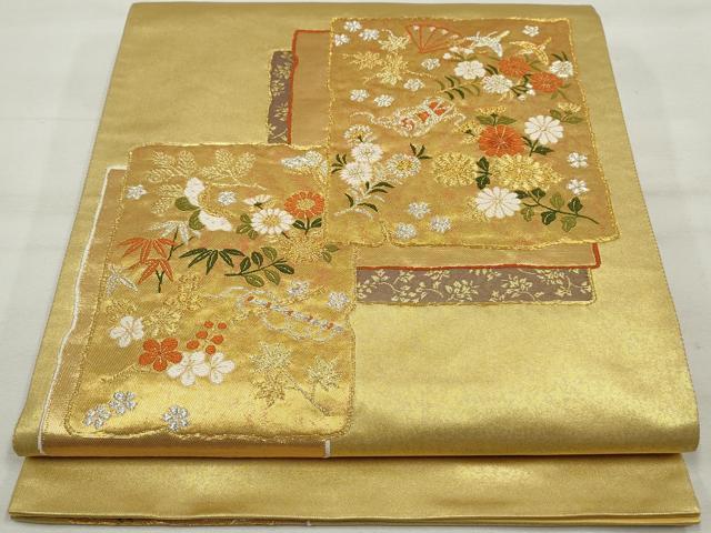 ■■■　サイズ　■■■ 長さ 442cm 幅 30.5cm程 ■■■　商品詳細　■■■ 【正絹】 詳細に関しましては、画像をご確認ください。 大変上質な逸品になります。 お安く出品致しますので、是非この機会にいかがでしょうか？ ※汚れ等に関...