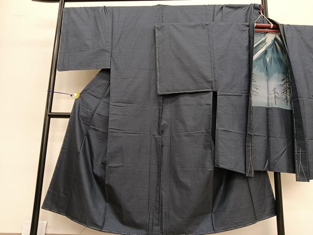 ■■■　サイズ　■■■ 【着物】 身丈 148cm（肩から） 裄丈 72cm 袖丈 49cm　縫込み 5.5cm 袖幅 37cm 前幅 25cm 後幅 32.5cm 着物縫いこみ 内揚げ 0cm 裄 お袖側 約0cm　身頃側 約2cm 【羽...