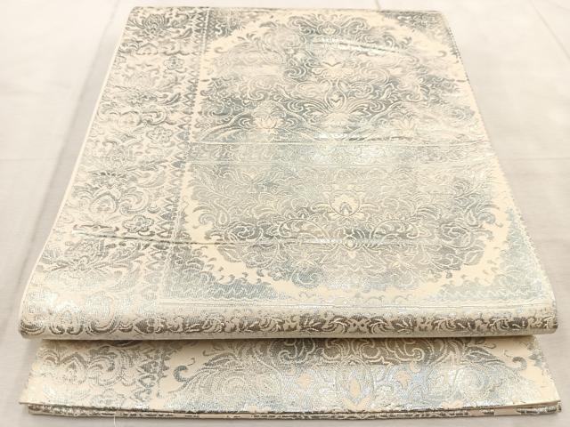 ■■■　サイズ　■■■ 長さ 424cm 幅 30.5cm程 ■■■　商品詳細　■■■ 【正絹・芯なし】 詳細に関しましては、画像をご確認ください。 大変上質な逸品になります。 お安く出品致しますので、是非この機会にいかがでしょうか？ ※汚...