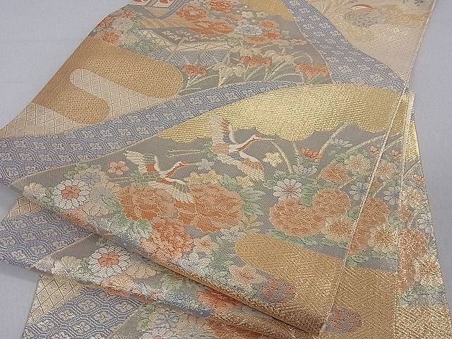 ■■■　サイズ　■■■ 長さ 434cm 幅 30cm程 ■■■　商品詳細　■■■ 【正絹】 状態は締めてはおりますが 特に目立ったシミ汚れなどもなく大変良い状態です。 大変上質な逸品になります。 お安く出品致しますので、是非この機会にいか...