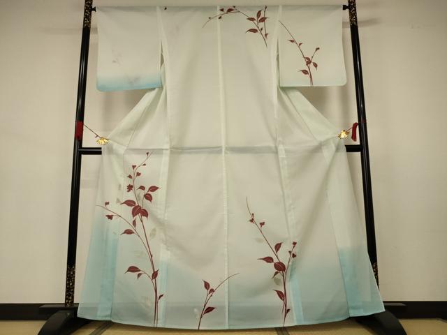 ■■■　サイズ　■■■ 身丈 164cm（肩から） 裄丈 64.5cm 袖丈 49cm　縫込み 2.5cm 袖幅 33cm 前幅 24.5cm 後幅 30.5cm 着物縫いこみ 内揚げ 0cm 裄 お袖側 約1cm　身頃側 約0cm ■■■...