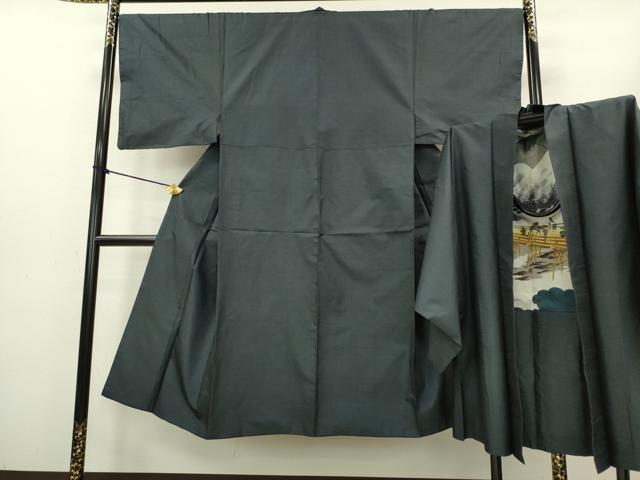 ■■■　サイズ　■■■ 【着物】 身丈 134cm（肩から） 裄丈 67.5cm 袖丈 47.5cm　縫込み 5cm 袖幅 34cm 前幅 24.5cm 後幅 31.5cm 着物縫いこみ 内揚げ 10.5cm 裄 お袖側 約2.5cm　身頃...