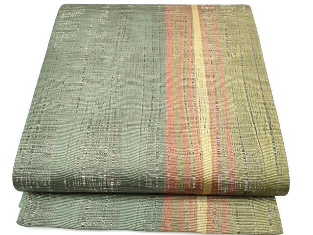 ■■■　サイズ　■■■ 長さ 432cm 幅 31cm程 ■■■　商品詳細　■■■ 【正絹・未使用】 状態は一度も締めておらず 特に目立ったシミ汚れなどもなく大変良い状態です。 小森久は1928年、筑前秋月で生まれた草木染めの染匠です。 草...