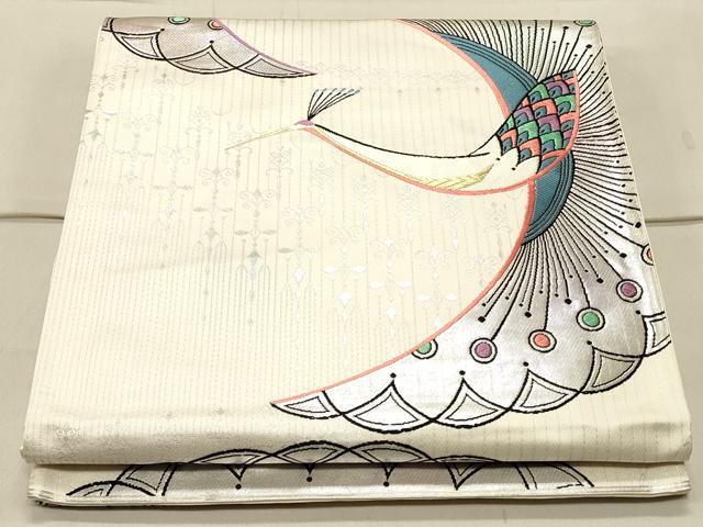 ■■■　サイズ　■■■ 長さ 438cm 幅 31cm程 ■■■　商品詳細　■■■ 【正絹・芯なし・関西仕立て】 詳細に関しましては、画像をご確認ください。 大変上質な逸品になります。 お安く出品致しますので、是非この機会にいかがでしょうか...