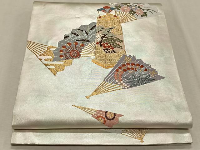 ■■■　サイズ　■■■ 長さ 444cm 幅 31.5cm程 ■■■　商品詳細　■■■ 【正絹】 詳細に関しましては、画像をご確認ください。 大変上質な逸品になります。 お安く出品致しますので、是非この機会にいかがでしょうか？ ※汚れ等に関...