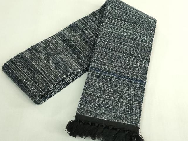 ■■■　サイズ　■■■ 長さ 432cm　幅 9.5cm程 ■■■　商品詳細　■■■ 【正絹・未使用・未仕立て】 状態は一度も締めておらず 特に目立ったシミ汚れなどもなく大変良い状態です。 大変上質な極上の逸品になります。 お安く出品致しま...