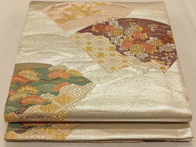 ■■■　サイズ　■■■ 長さ 432cm 幅 30.5cm程 ■■■　商品詳細　■■■ 【正絹】 詳細に関しましては、画像をご確認ください。 大変上質な逸品になります。 お安く出品致しますので、是非この機会にいかがでしょうか？ ※汚れ等に関...