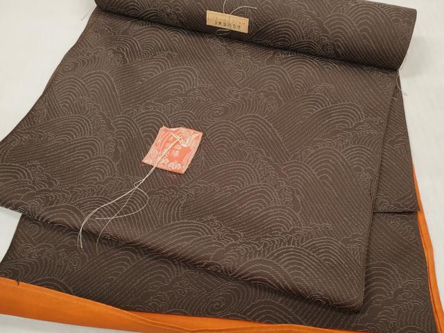 ■■■　サイズ　■■■ 長さ　　着尺分あり 幅　　　約34.5cm ■■■　商品詳細　■■■ 【正絹・未使用】 状態は特に目立ったシミ汚れなどもなく大変良い状態です。 大変上質な逸品になります。 お安く出品致しますので、是非この機会にいかが...