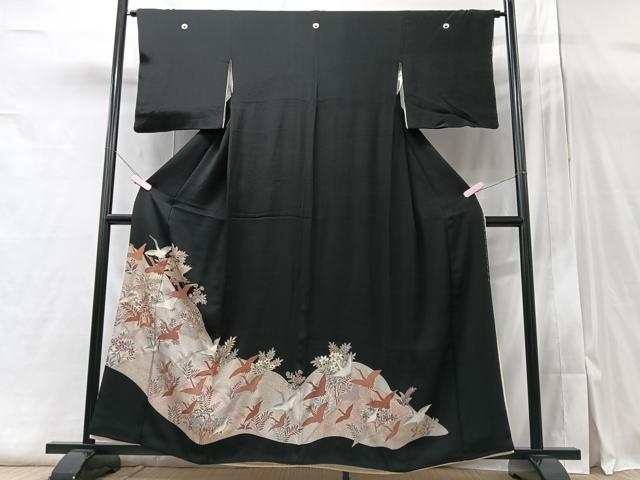 ■■■　サイズ　■■■ 身丈 157cm（肩から） 裄丈 64cm 袖丈 46cm　縫込み 3cm 袖幅 33cm 前幅 24cm 後幅 29cm 着物縫いこみ 内揚げ 2.5cm 裄 お袖側 約0cm　身頃側 約2cm ■■■　商品詳細　...