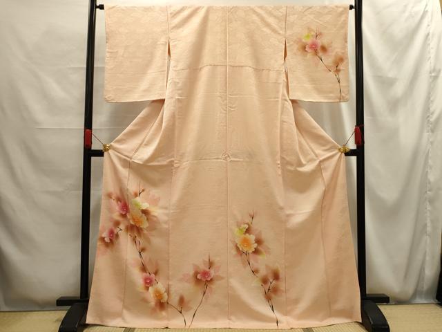 ■■■　サイズ　■■■ 身丈 169cm（肩から） 裄丈 64cm 袖丈 52cm　縫込み 3cm 袖幅 32cm 前幅 22.5cm 後幅 30cm 着物縫いこみ 内揚げ 4cm 裄 お袖側 約2.5cm　身頃側 約1.5cm ■■■　商...