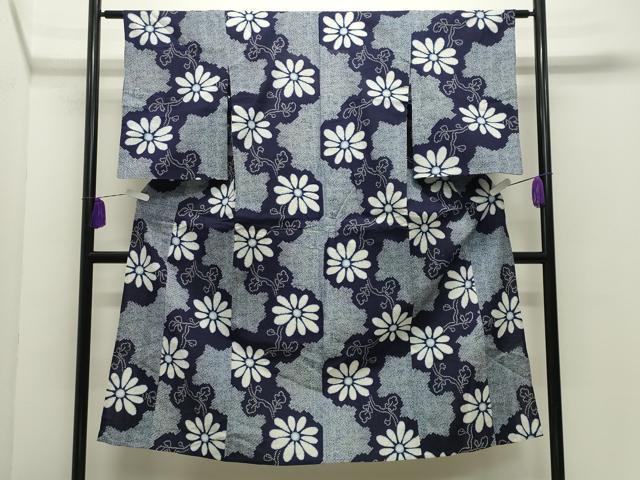 ■■■　サイズ　■■■ 身丈 144cm（肩から） 裄丈 63cm 袖丈 58cm　縫込み 1.5cm 袖幅 33.5cm 前幅 24cm 後幅 29cm 着物縫いこみ 内揚げ 0cm 裄 お袖側 約2cm　身頃側 約3.5cm ■■■　商...