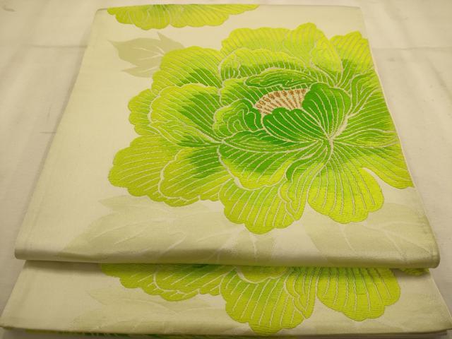 ■■■　サイズ　■■■ 長さ 412cm 幅 30cm程 ■■■　商品詳細　■■■ 【正絹・芯なし】 詳細に関しましては、画像をご確認ください。 大変上質な逸品になります。 お安く出品致しますので、是非この機会にいかがでしょうか？ ■■■　...